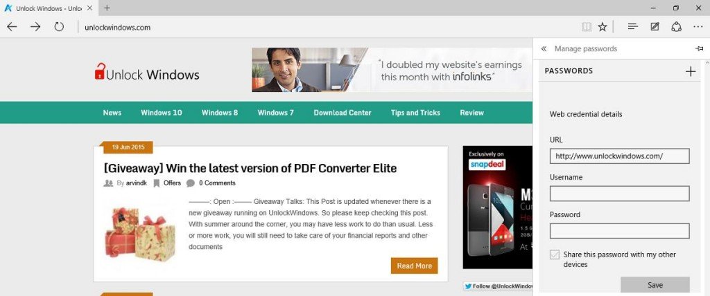 Review microsoft edge password manager - rillyaction